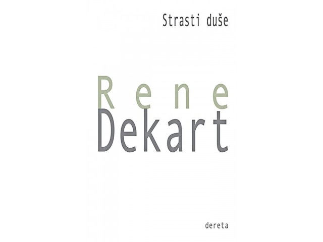 Strasti duše - Rene Dekart