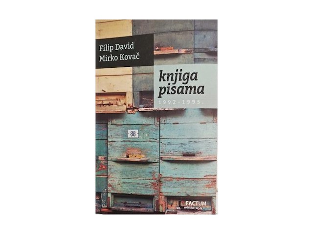 Knjiga pisama 1992 – 1995. - Filip David