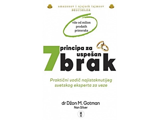 7 principa za srećan brak - Džon Gotman