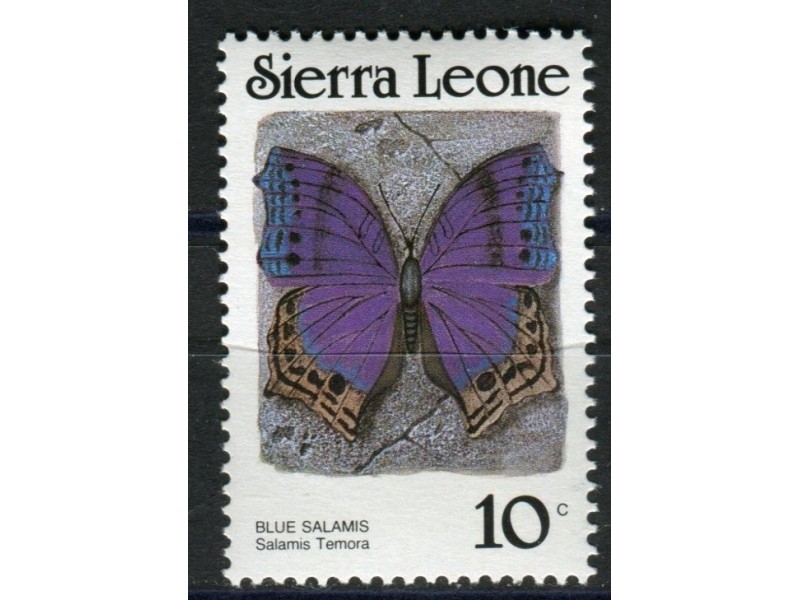 047 - Sijera Leone - Leptir - nežigosana marka