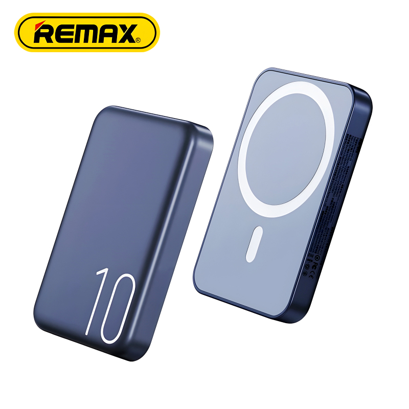 Back Up baterija (univerzalna) prenosiva baterija Magsafe REMAX Usion Series RPP-65 PD 20W + QC 15W Fast Charging 10000mAh plavi