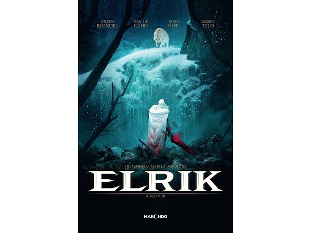 ELRIK 3 Beli vuk  - Murkok  Reht