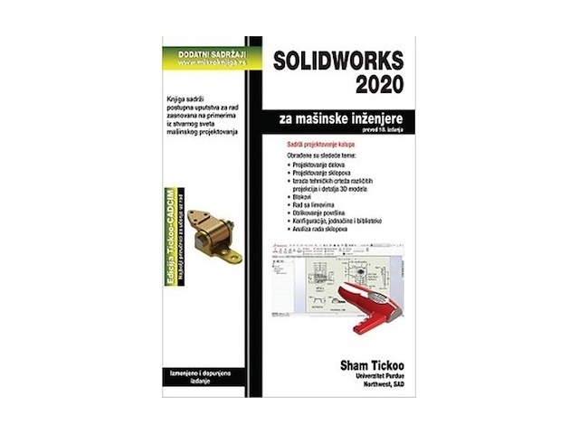 SOLIDWORKS 2020 za mašinske inženjere  - Sham Tickoo