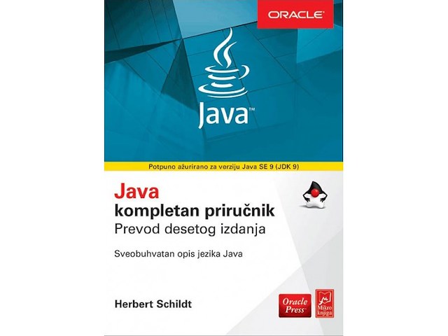 JAVA JDK 9 KOMPLETAN PRIRUČNIK prevod 10 izdanja  - Herbert Šilt