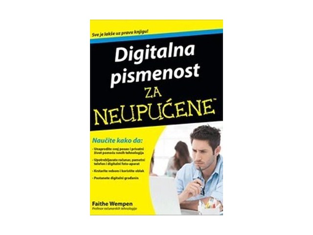 DIGITALNA PISMENOST ZA NEUPUĆENE  - Faithe Wempen