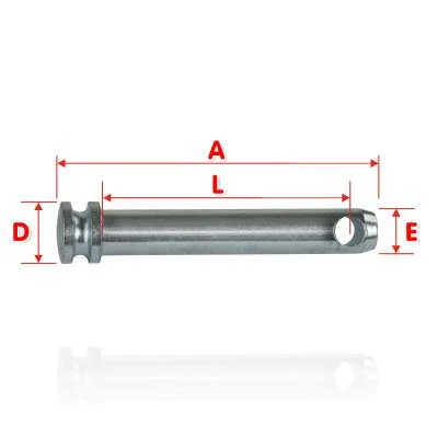 Bolcna - klin za gornju polugu 130/19 mm kat.1 (1 kom)