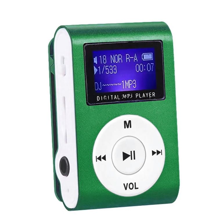 MP3 player LWD nano LCD ekran (displej) 8GB zeleni