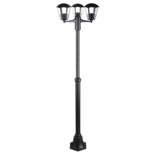 Marseille spoljna podna lampa E27 3x60w IP44, crna
