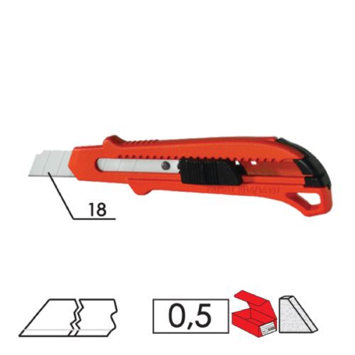 Skalpel skal02 crvena 18mm q
