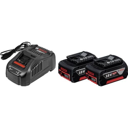 Bosch starter set 2x GBA 18v 5,0Ah + GAL1880CV