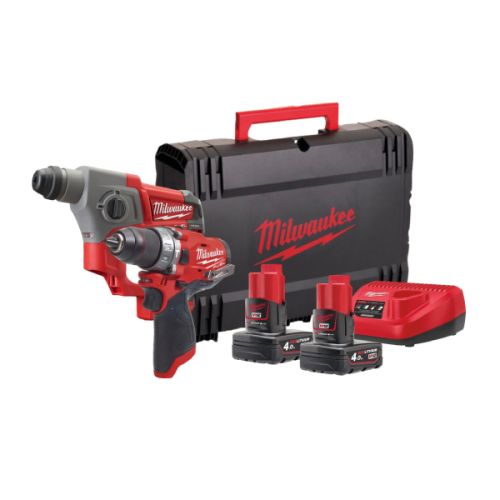 Milwaukee M12 FPP2B-402X set