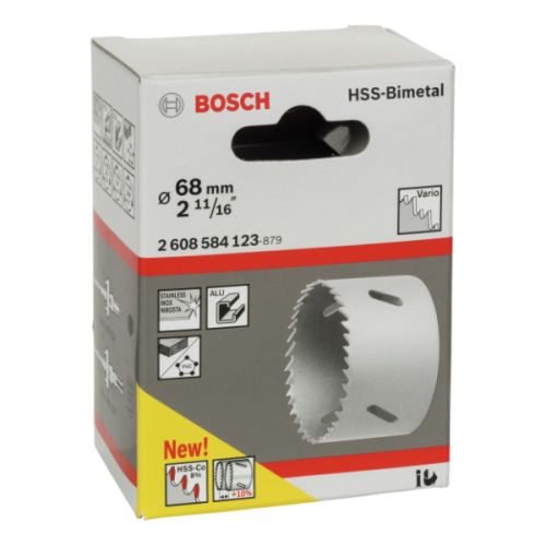 Bosch testera za otvore HSS-bimetal 68mm, 2.11/16