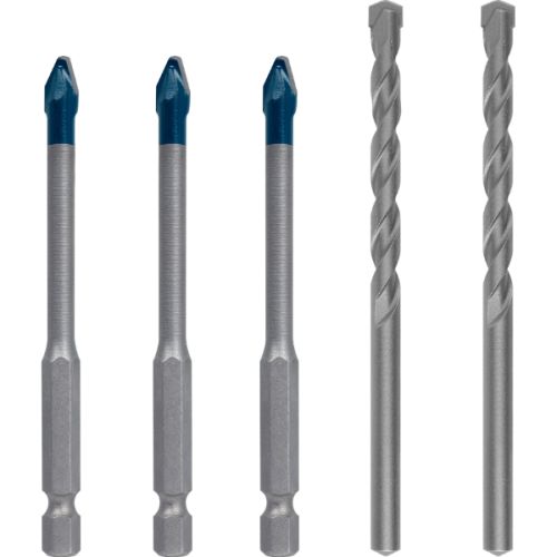 Bosch Expert 5-delni set burgija CYL-3 concrete, HEX-9 Hard Ceramic 6 mm
