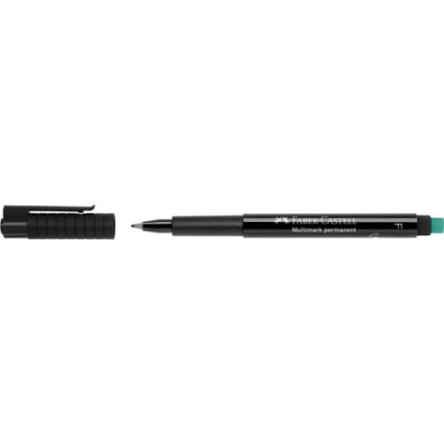 Faber Castell F flomaster, crni