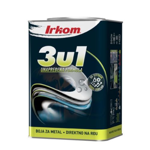 Irkom 3u1 crna mat Ral 9005 3kg