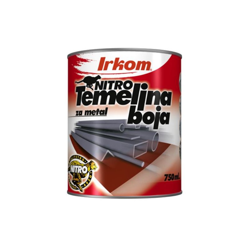 Irkom nitro temeljna boja crvena 750ml