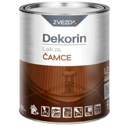 Zvezda Dekorin lak za čamce 0,75l