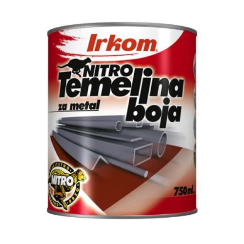 Irkom nitro temeljna boja siva 750ml