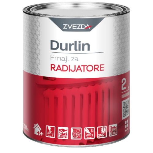 Zvezda Durlin Emajl za radijatore beli 0,75l