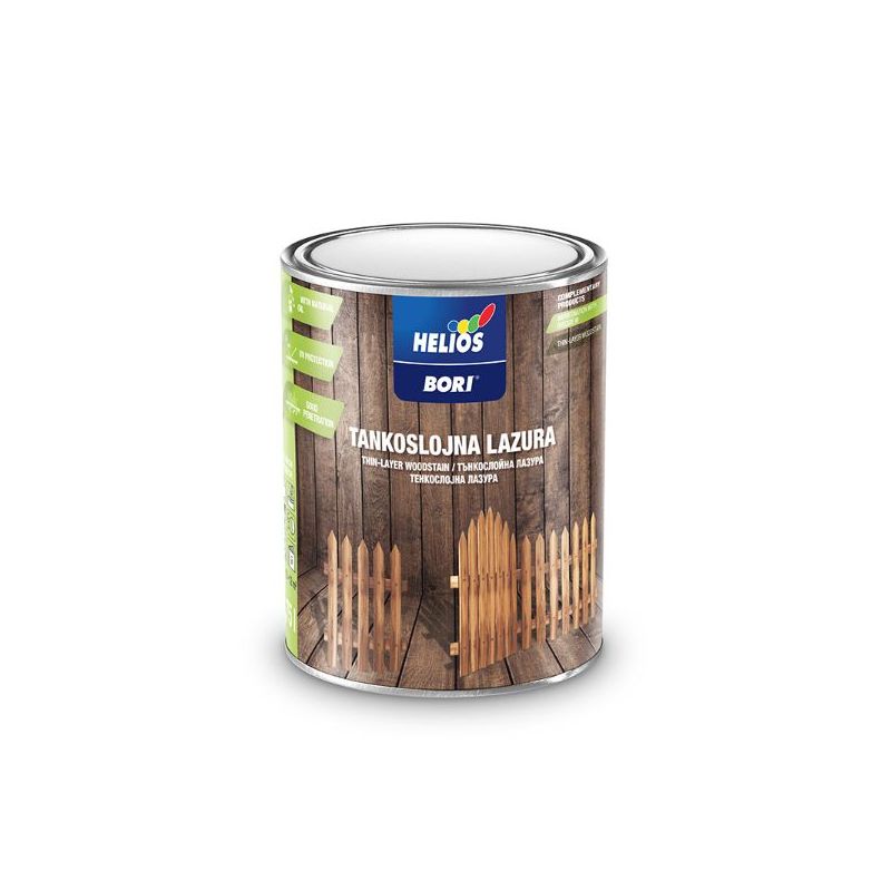 BORI TANKOSLOJNA LAZURA 7 - MAHAGONI 0.75L