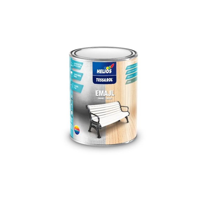 Helios Tessarol emajl sjajni zeleni RAL 6005 0,75l