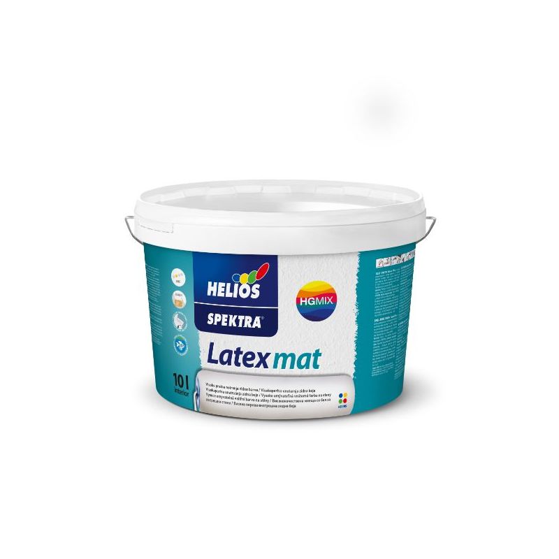 Spektra latex mat bela baza 1 - 2l