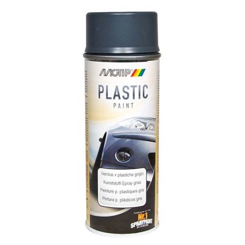 MoTip Boja za plastiku siva 400ml 304712