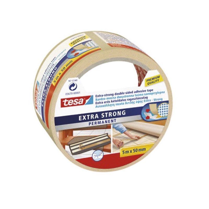 TESA OBOSTRANA TRAKA EXTRA STRONG 5M:50MM