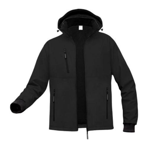 JAKNA SOFTSHELL BLACK COOPER L WURTH