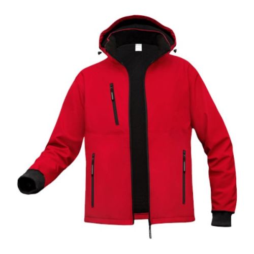 JAKNA SOFTSHELL RED COOPER L WURTH