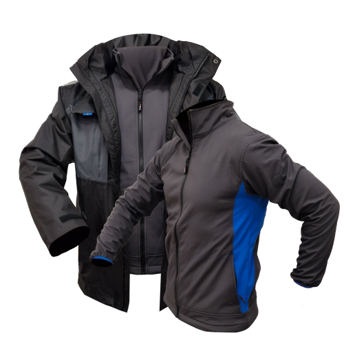 WURTH jakna zimska Softshell 3U1 DEXTER vel.XL
