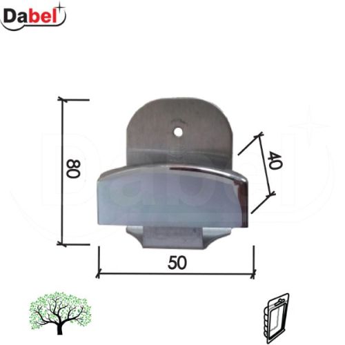 Dabel kuka za kaput 8 hr 50x50 mm samolepiva dsp