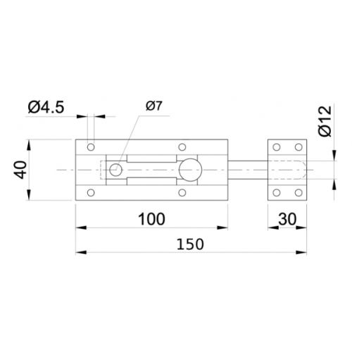 I 063.150 reza preklopna za katanac