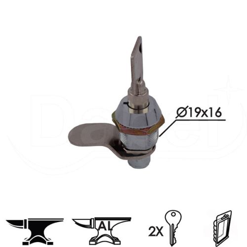 Dabel bravica za metalni orman 2115 hr fi19x16 mm 2k