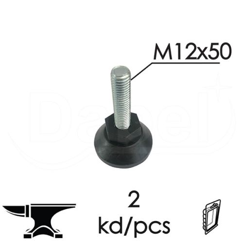 Dabel nivelacijska stopica NS01 Crna Mx12x50mm (2kom) DP1