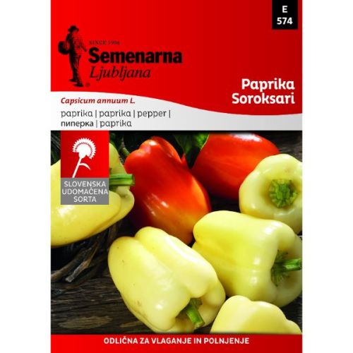 Seme paprika Šorokšari Semenarna