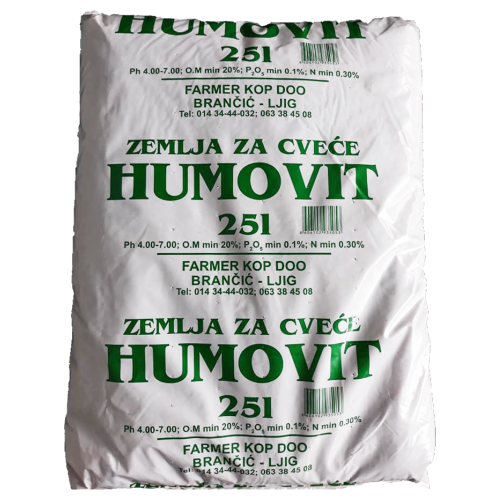 Zemlja za cveće humovit 25 l