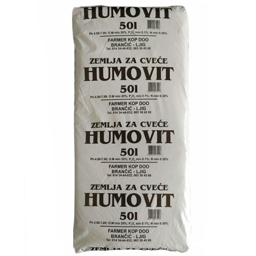 Zemlja za cveće humovit 50 l
