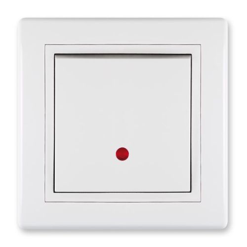 Aling-Conel sklopka jednopolna sa indikacijom 10A 250V~ bela B/M