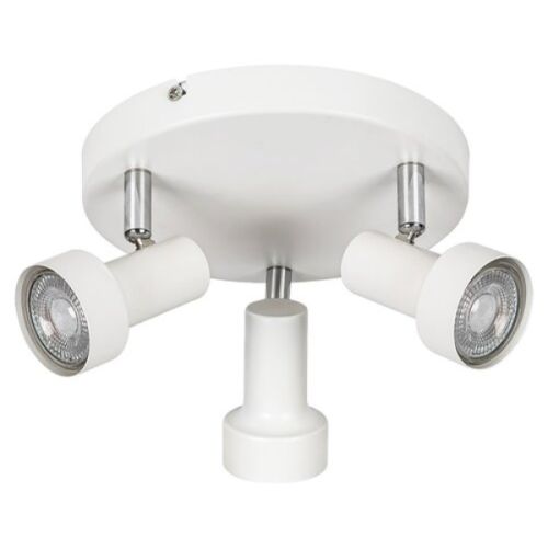 Konrad spot GU10 3x50W, bela