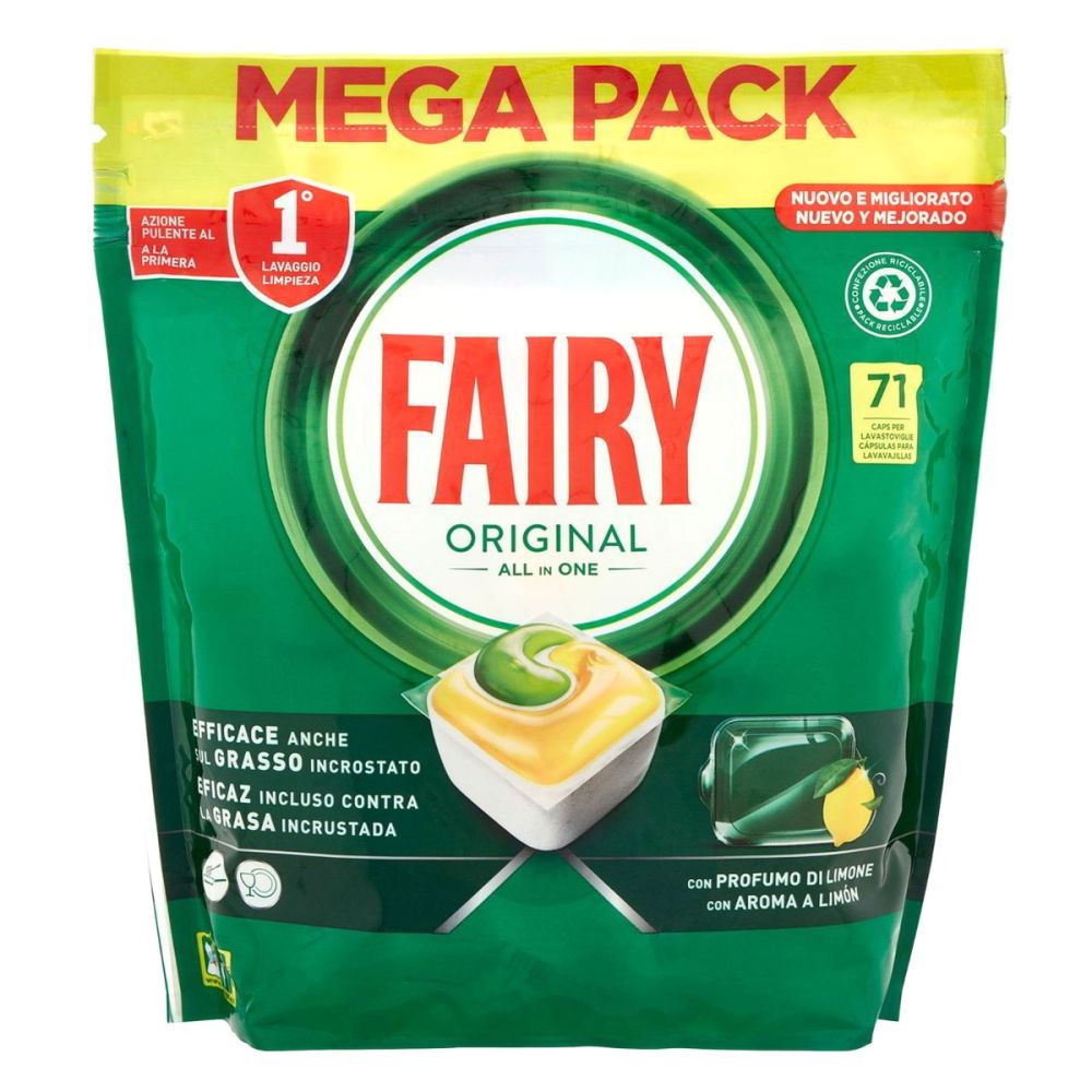 FAIRY ALL IN ONE 71 KAPSULE LEMON