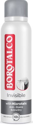 BOROTALCO DEO 150ML INVISIBLE