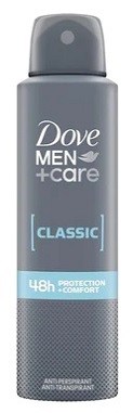 DOVE DEO 150ML CLASSIC FOR MEN