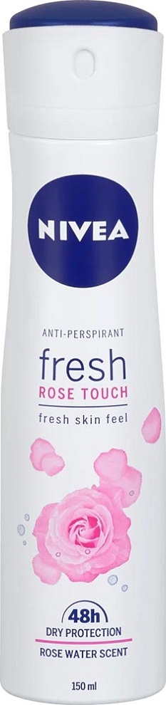 NIVEA DEO 150ML FRESH ROSE TOUCH