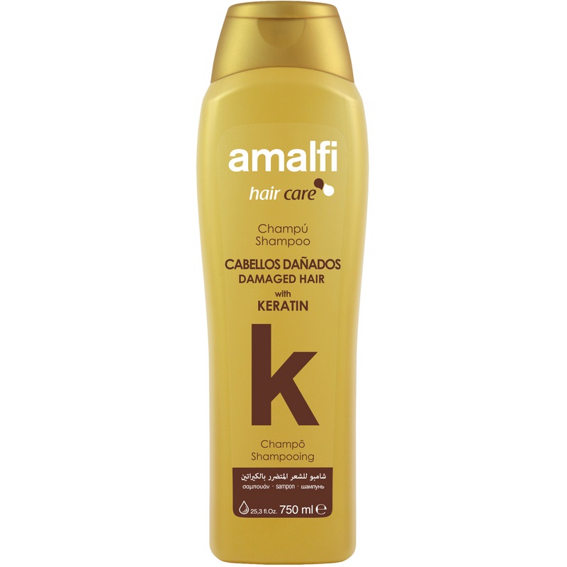 AMALFI SAMPON SA KERATINOM ZA OSTECENU KOSU 750ML