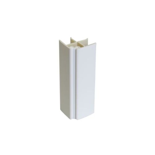 PVC ugao za coklu 10cm bela sjaj