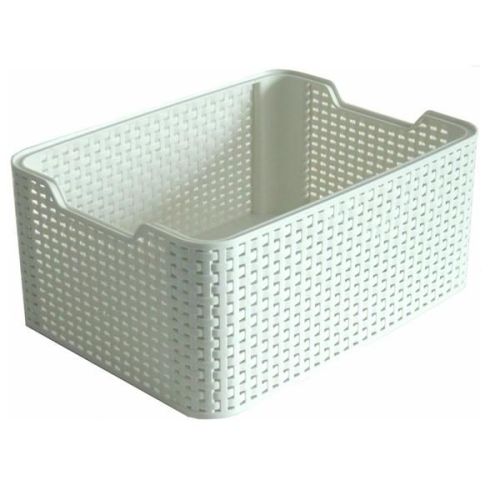 Curver kutija 7l, ratan bela