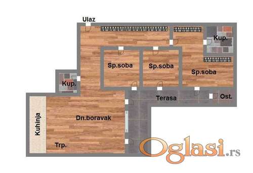 Četvorosoban u izgradnji