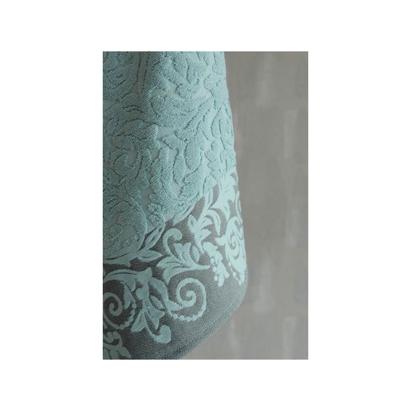 Dekordom Jacquard peškir FLORAL 70X140 - Turquoise