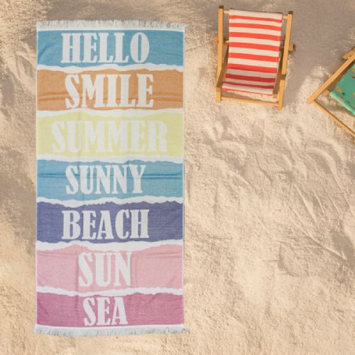 Beach Master Smile peškir za plažu 70x140cm